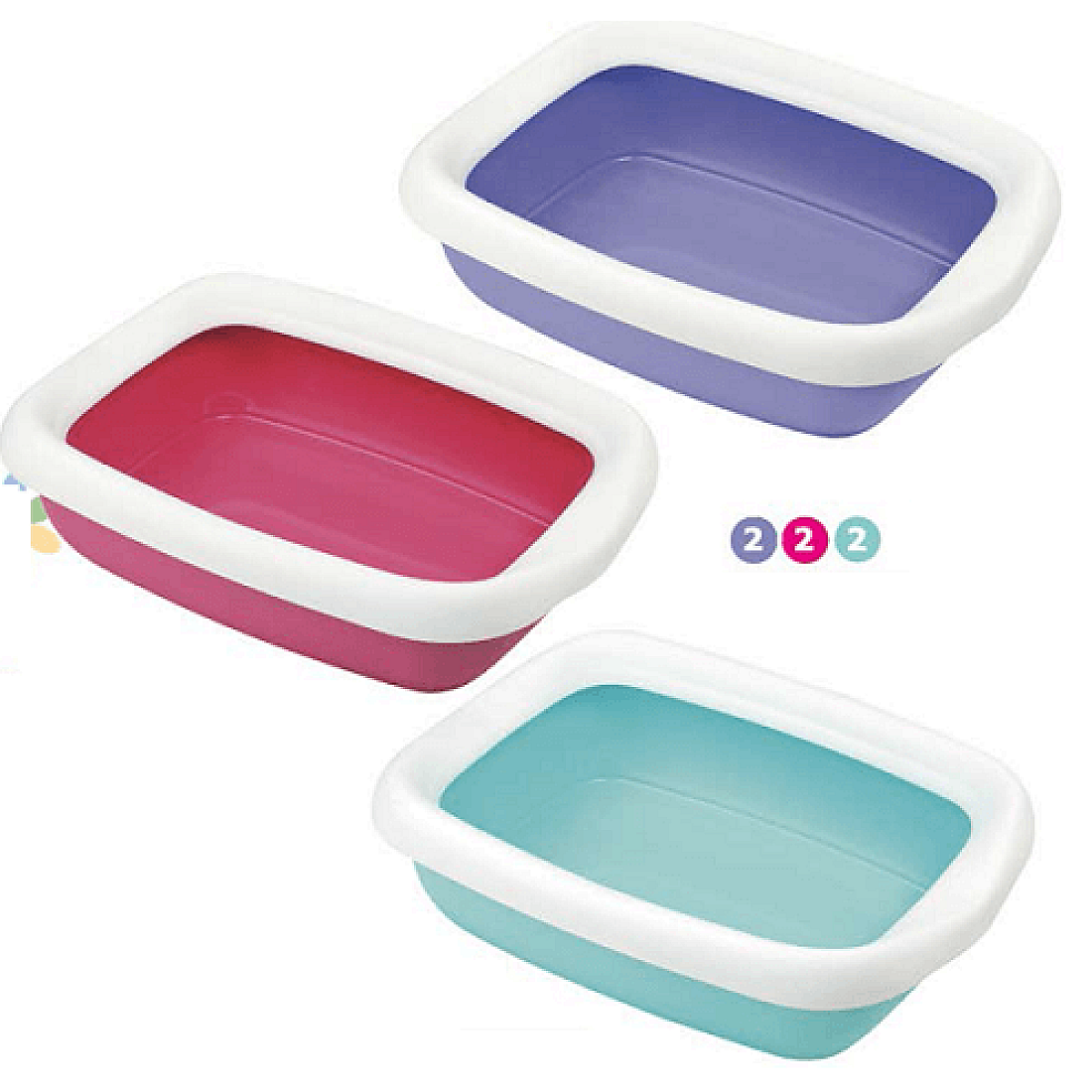 Camon Котешка тоалeтна Beta maxi 49/39/13 - Зоомагазин ZooStore